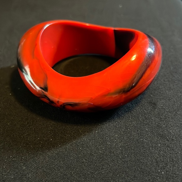 Jewelry | Red Bangle | Poshmark